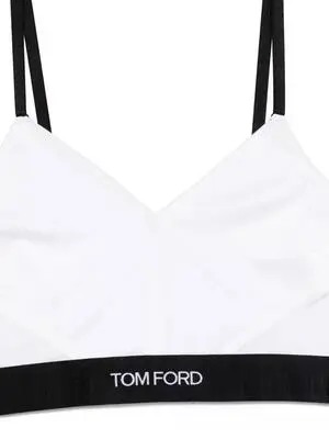 TOM FORD Logo-band Bra