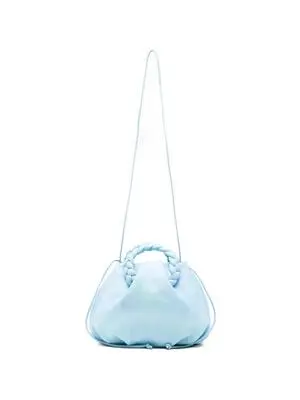 Hereu Bombon Braided-handle Mini Bag - Blue