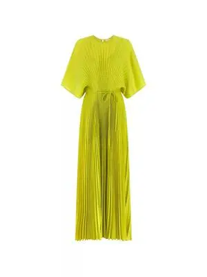 TWINSET Pleated Maxi Dress