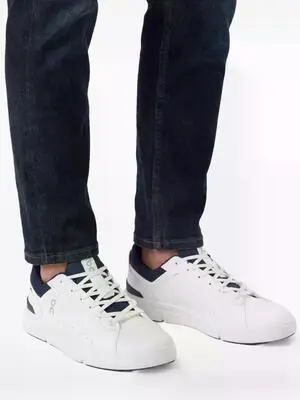 On Lace-up Sneakers - White