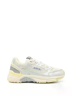 AUTRY Hyperway Panelled Sneakers - Yellow