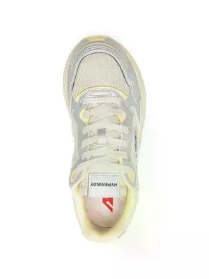 AUTRY Hyperway Panelled Sneakers - Yellow
