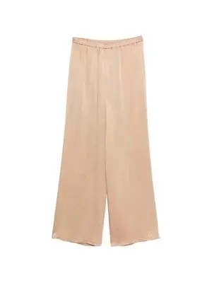 Antonelli Firenze Elasticated-waistband Palazzo Pants - Neutrals