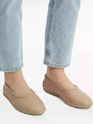 TOD'S Stud-detail Ballet Flat - Neutrals