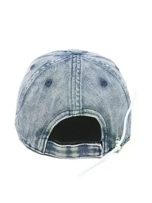 AUTRY Logo Denim Baseball Cap