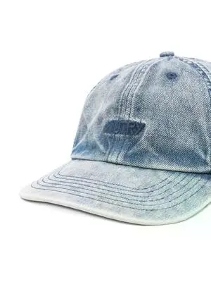 AUTRY Logo Denim Baseball Cap