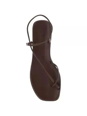 Soeur Rosalie Strap Thong Sandals - Brown