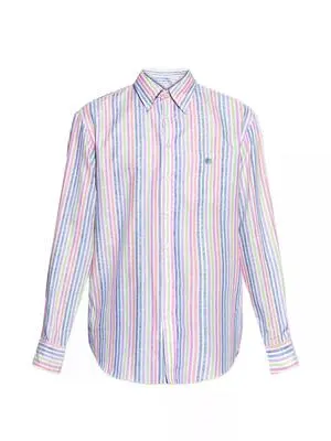 Etro Striped Logo Shirt