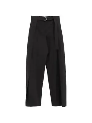 Loewe Belted Wool Trousers