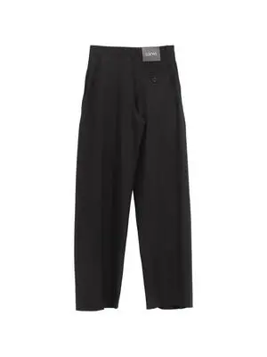 Loewe Belted Wool Trousers