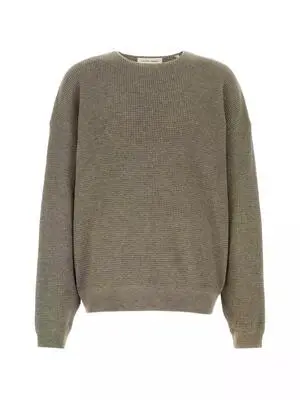 Fear Of God Waffle-knit Sweater - Neutrals