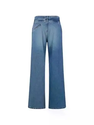 Federica Tosi Wide Leg Denim Jeans