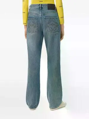 Loewe Embroidery Denim Jeans