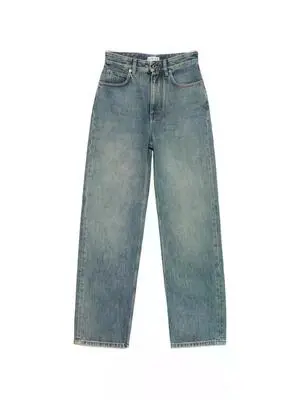 Loewe Embroidery Denim Jeans - Blue