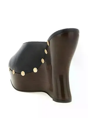 Magda Butrym Open-toe Studded Mules - Black