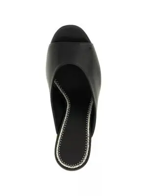Magda Butrym Open-toe Studded Mules - Black