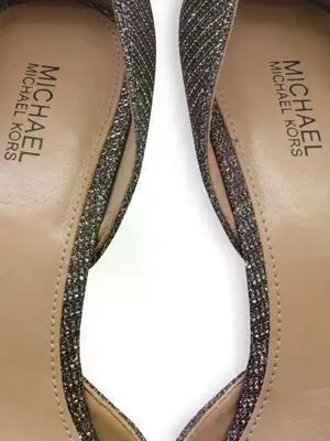 Michael Kors Glitter Pointed-toe Pumps