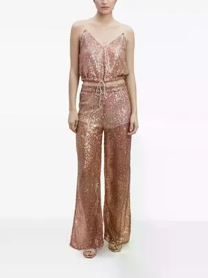 SANA OSMANI Sequin Side-split Trousers