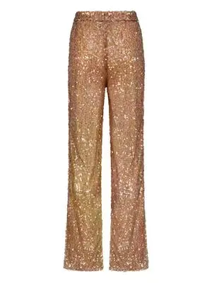 SANA OSMANI Sequin Side-split Trousers