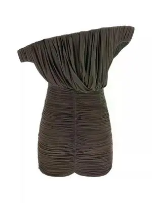 Magda Butrym 33 Draped One-shoulder Mini Dress