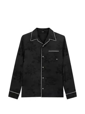 Amiri Piping-detail Shirt - Black
