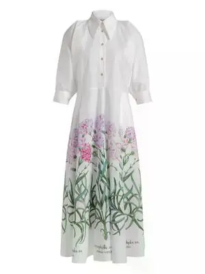 Alberta Ferretti Collared Day Dresses