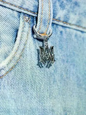 Amiri Paneled Jeans - Blue