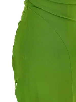 Elisabetta Franchi Padded One-shoulder Dress - Green