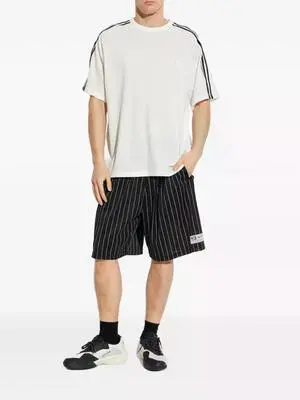Y3 Striped Drawstring Shorts