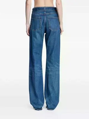 SSHEENA Belted Denim Jeans