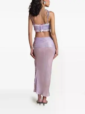 SANA OSMANI Delta Floral Maxi Skirt
