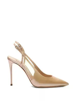 Casadei Julia Samurai Strap Pointed Pumps
