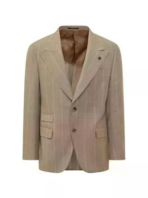 GABRIELE PASINI Striped Single-breasted Suit