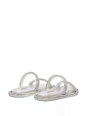 Casadei Embellished Strap Ballerinas