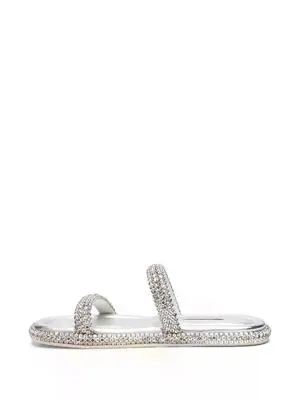 Casadei Embellished Strap Ballerinas