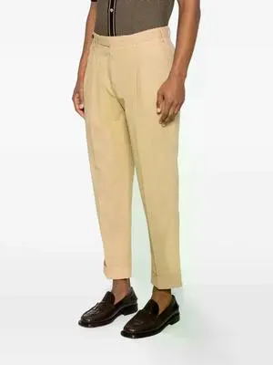 PT TORINO Pleated Trousers - Neutrals