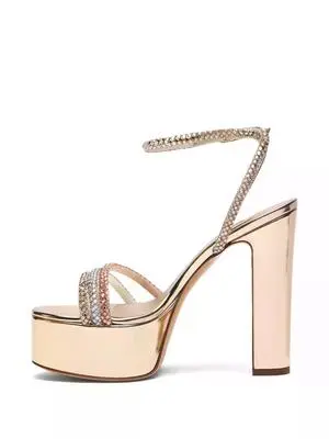 Casadei Embellished Platform Sandals
