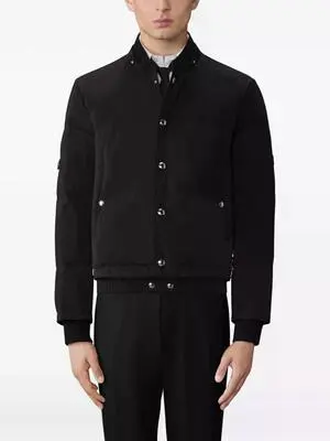 Thom Browne Snap-closure Bomber Jacket - Grey