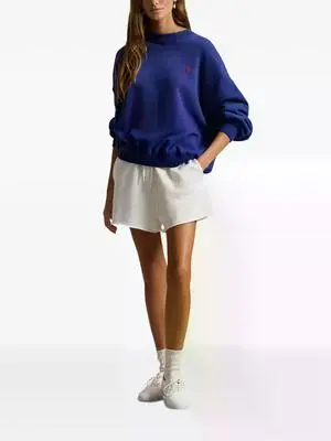Polo Ralph Lauren Crew-neck Sweatshirt With Logo - Blue