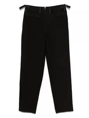 Gucci 2000s Straight Leg Cotton Trousers