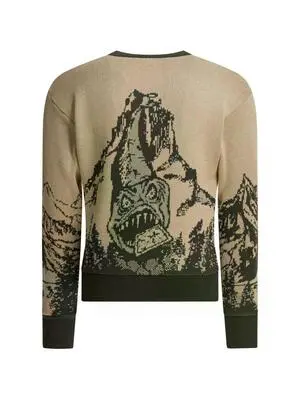 Kapital Graphic Knitted Sweater