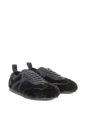 ANN DEMEULEMEESTER Shearling Sneakers