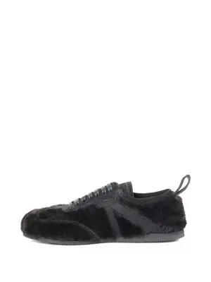 ANN DEMEULEMEESTER Shearling Sneakers