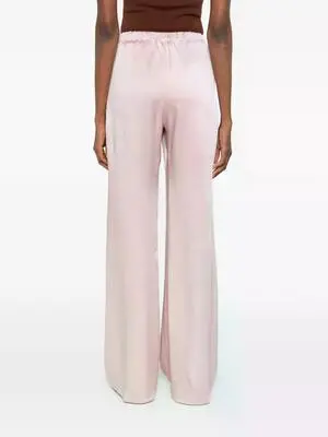 Antonelli Firenze Elasticated-waistband Palazzo Pants - Pink