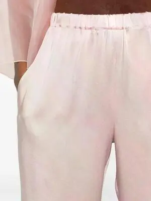 Antonelli Firenze Elasticated-waistband Palazzo Pants - Pink