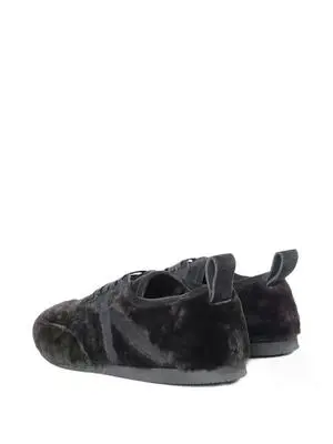 ANN DEMEULEMEESTER Shorn Shearling Sneakers