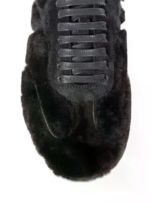 ANN DEMEULEMEESTER Shorn Shearling Sneakers