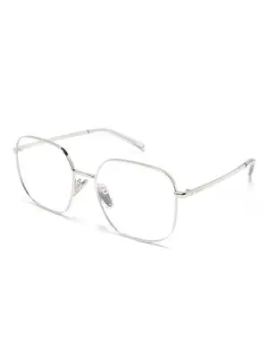 Prada Square-frame Glasses - Silver