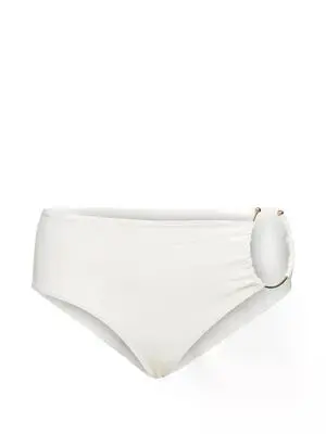 Christopher Esber Gathered Bikini Bottom - White