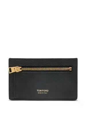 TOM FORD Logo-print Wallet - Black